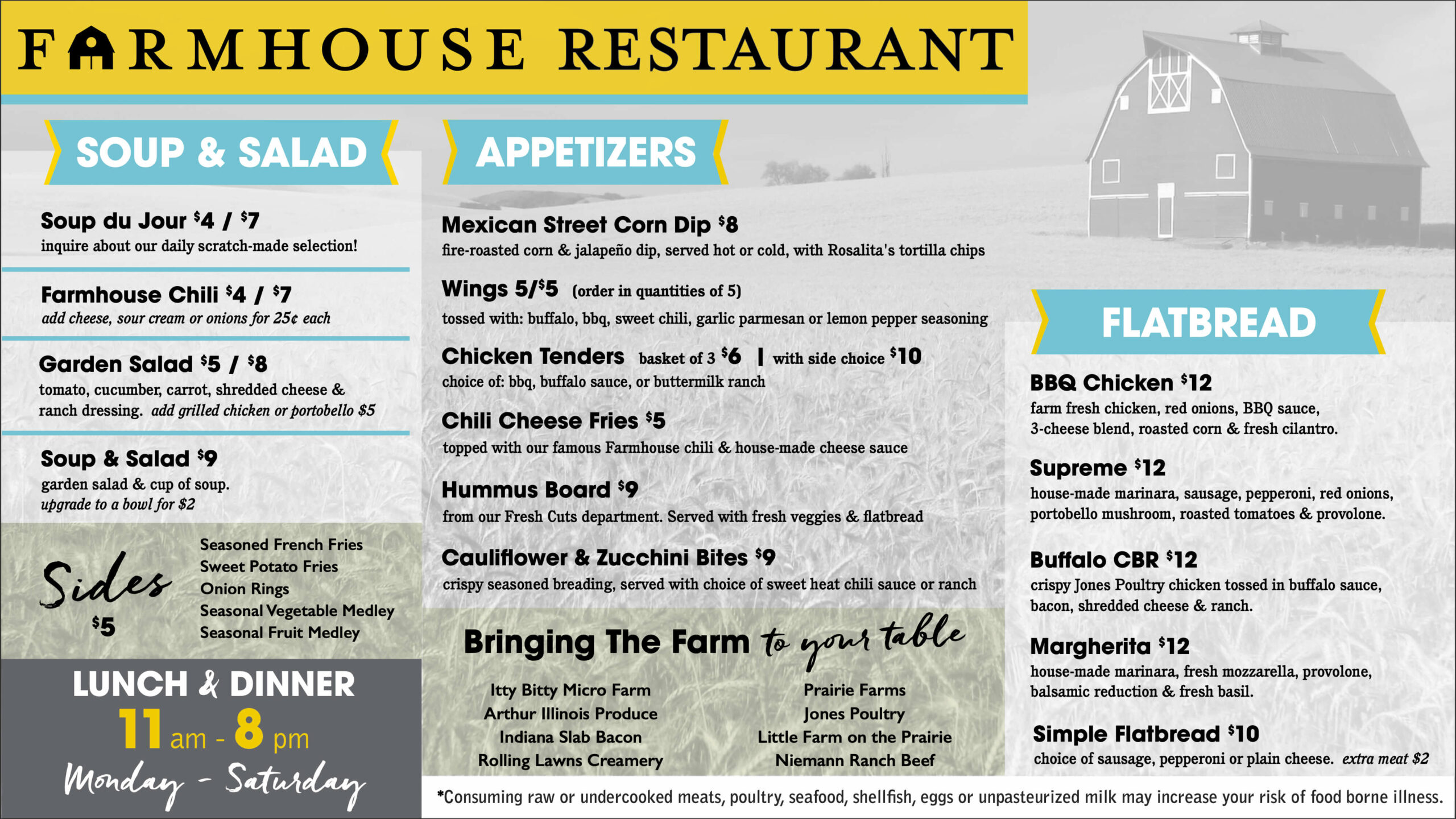 Farmhouse Restaurant – Springfield, IL | Niemann Harvest Market